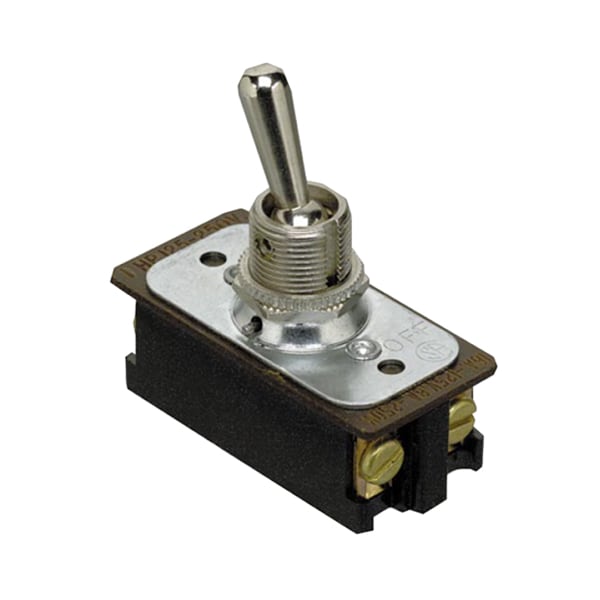 Gc Electronics Switch Toggle On Off DPST Bat 20A Quick Connect 35-185 | Zoro